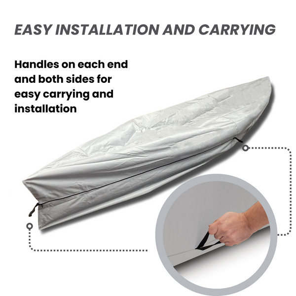 EliteShield Waterproof Canoe and Kayak Cover