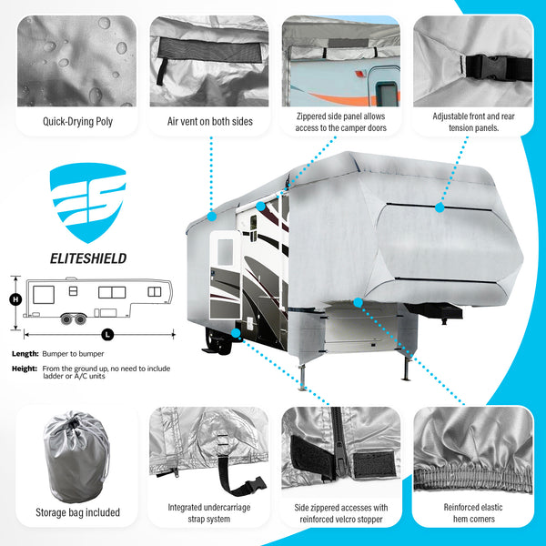 Extreme Outdoor ShieldAll 5th Wheel RV Cover - EliteShield